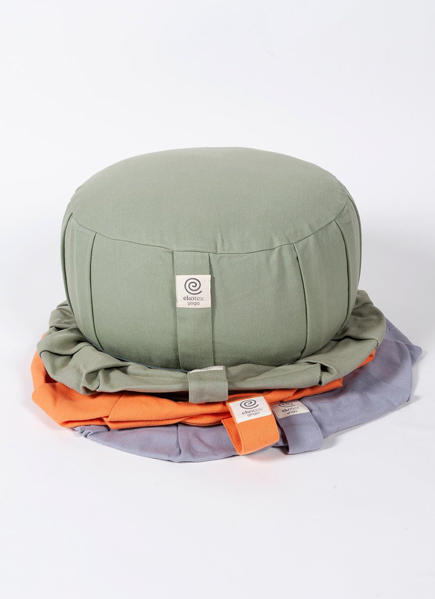 Large Round Meditation Cushion Cover – Ekotex Yoga